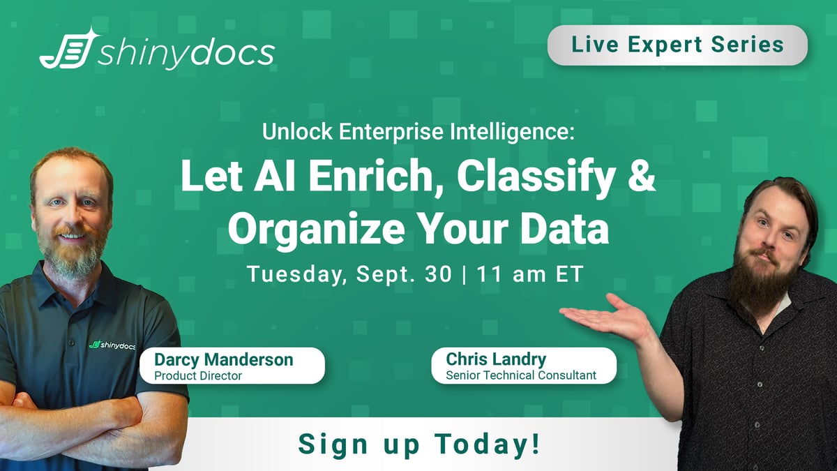 Shinydocs - AI Search and Content Identification Software | Find, Organize, and Create Documents ...